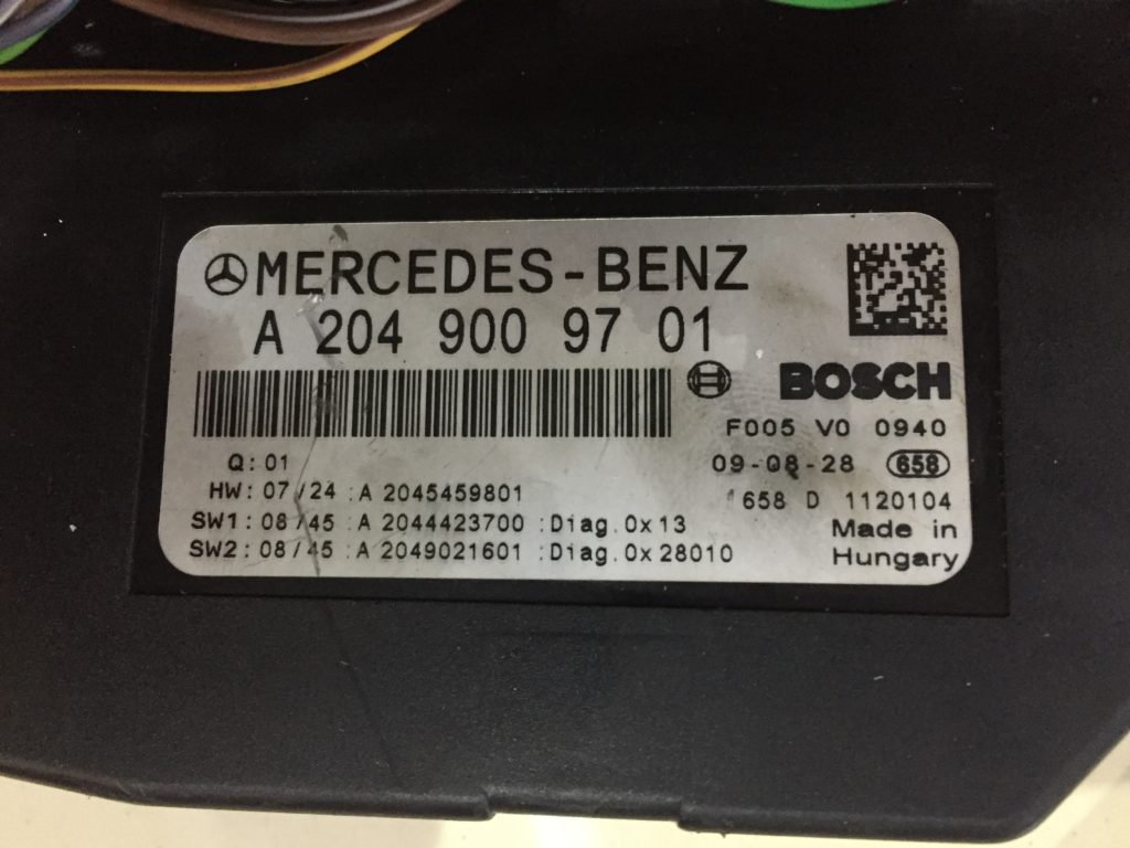 A 212 900 68 24 Mercedes Benz E W212 SAM BEYNİ A 2049009701 2129006824 ...