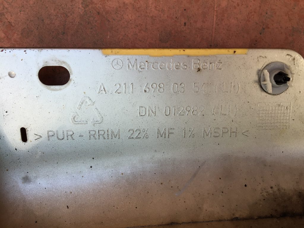 A 2116980254 MERCEDES E W211 KASA MARŞPİYEL 2002-2009 2116980354 ...